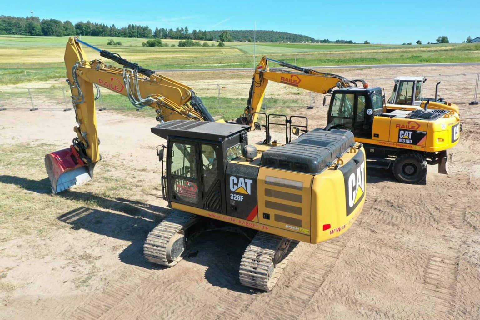 Über uns • Partner für Ihr Bauprojekt • Raile Bagger & Transport